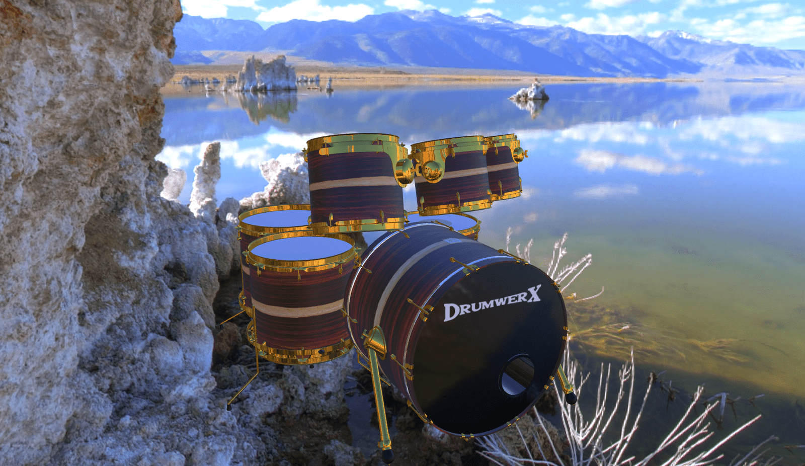 Drumwerx - Custom Drums - 3D DrumKIT Builder - Hand Crafted